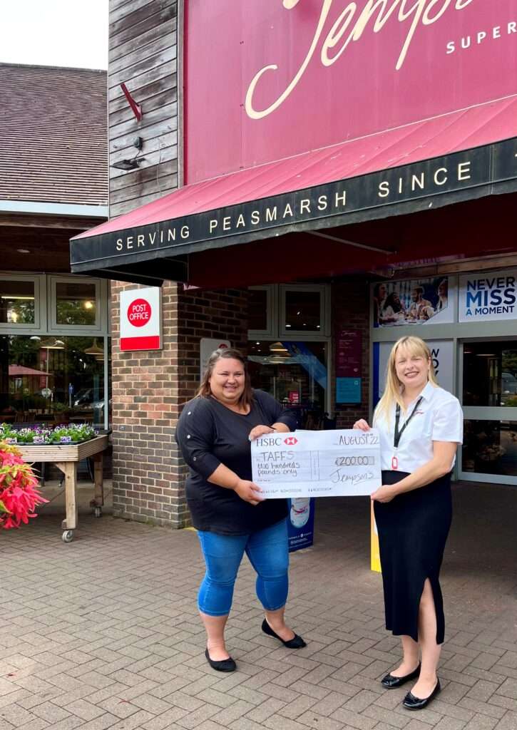 The Jempson Foundation make a Donation to TAFFS! – Jempsons