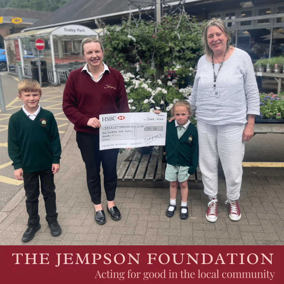 We are pleased to announce our donation to Beckley Gardening Club ...